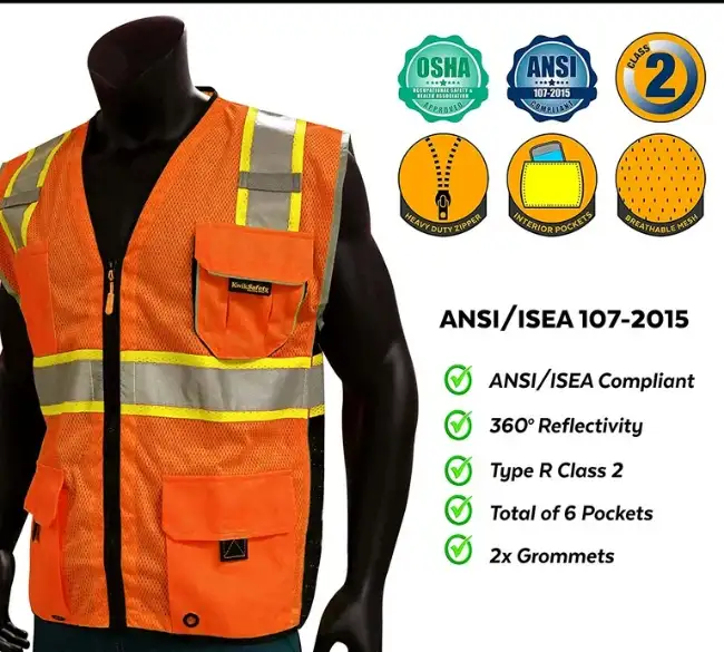 Top Safety Vest Manufacturers: 99% of Companies Choose Us